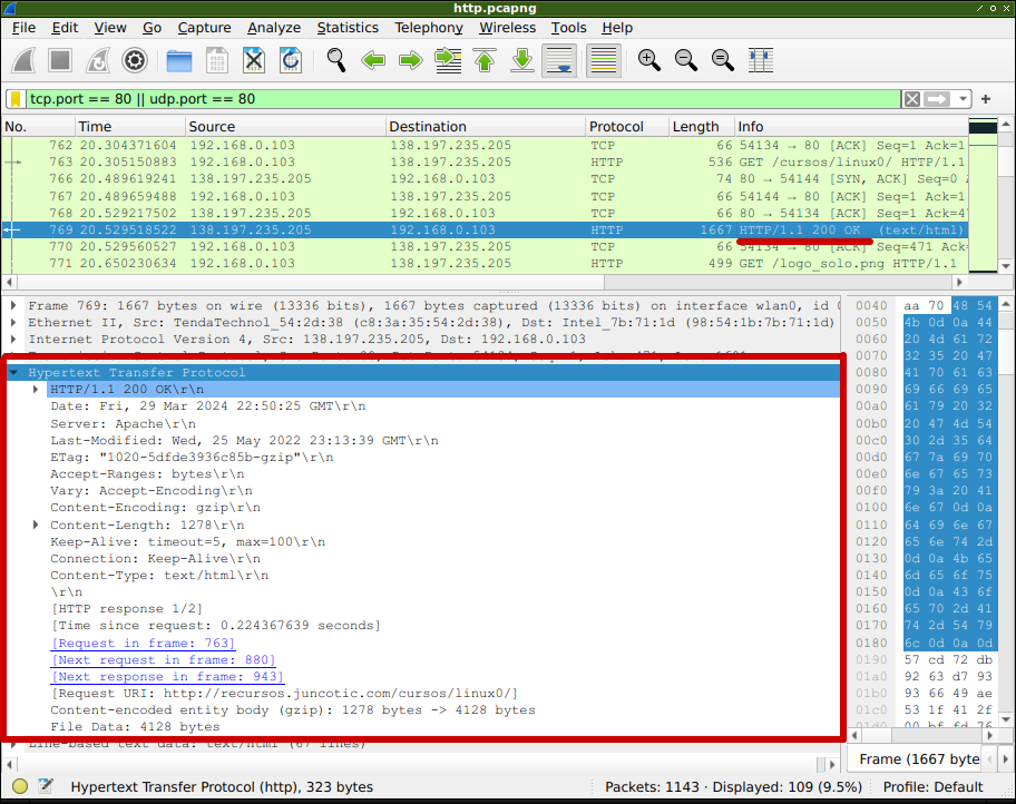 pcap_httpresponse - Junco TIC pcap_httpresponse - Junco TIC